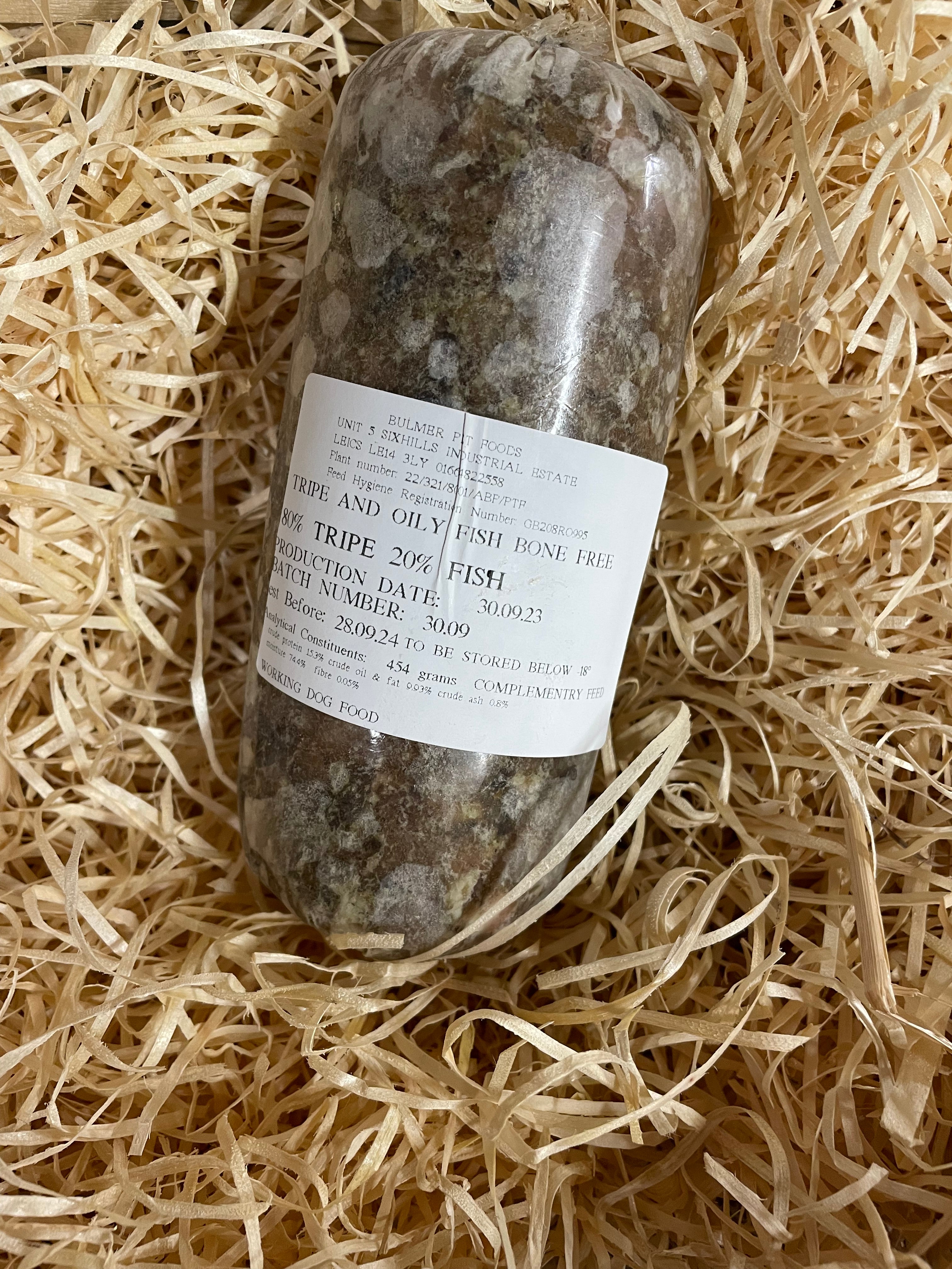 Bulmer Tripe & Oily Fish Mince. – TheRawFoodWarehouse